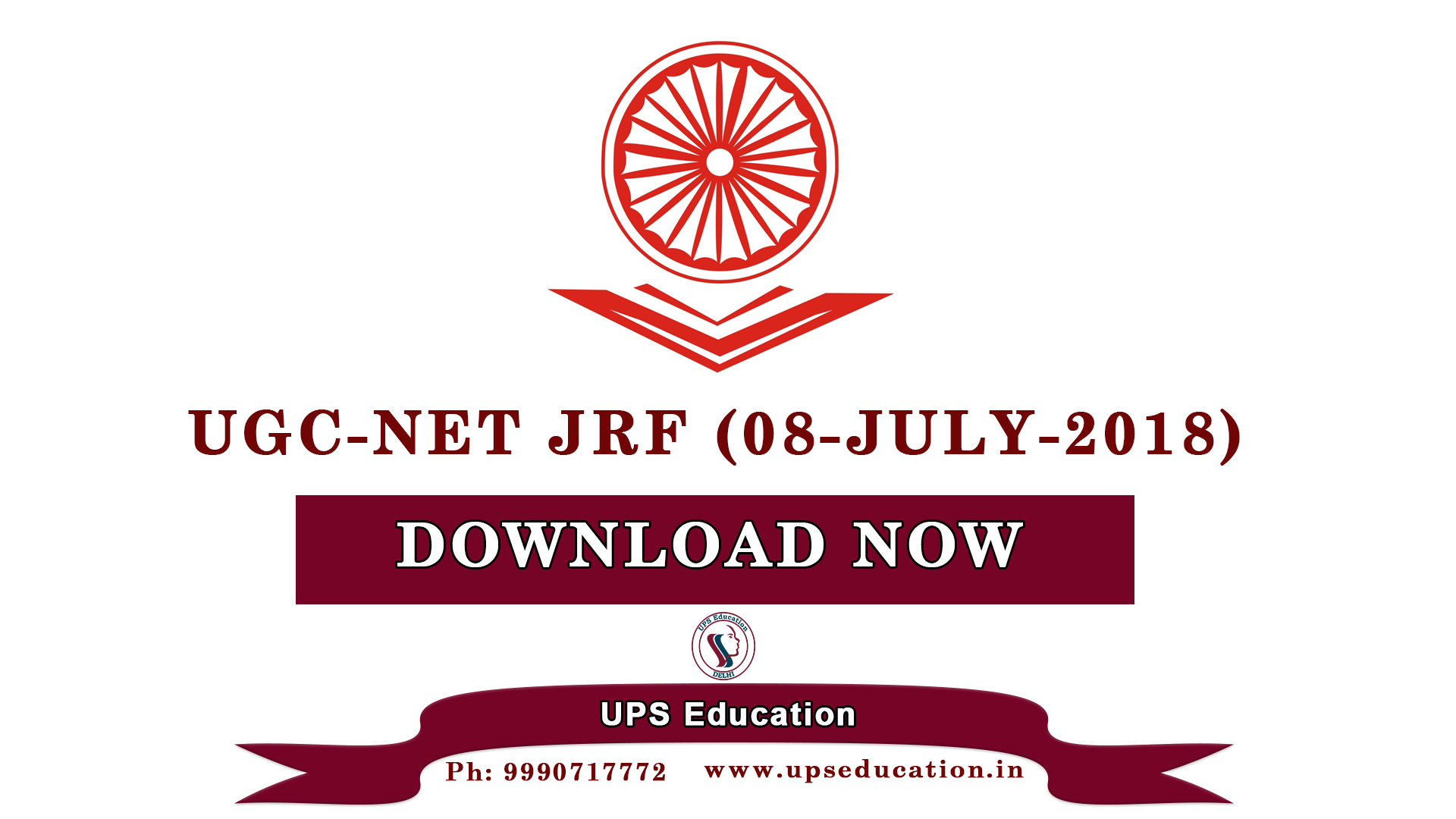 UGC NET JRF JULY 2018 – ADMIT CARD - UPS Education
