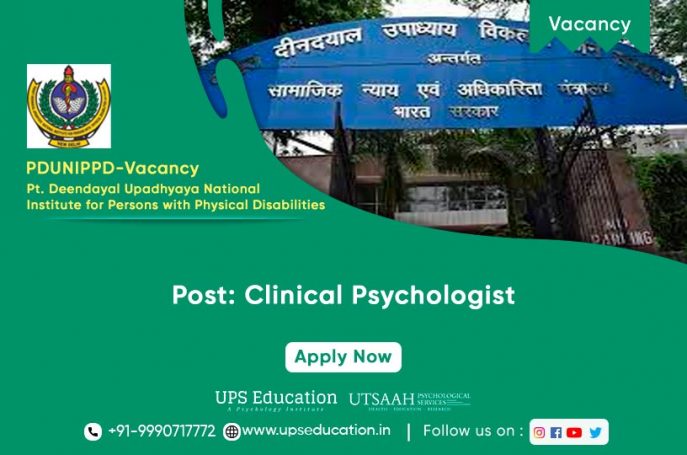 Clinical Psychologist, Vacancy at PDUNIPPD — UPS Education - UPS Education