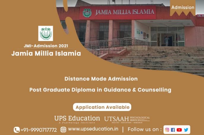 JMI PGDGC Diploma Admission in Distance Mode 2021—UPS Education - UPS ...