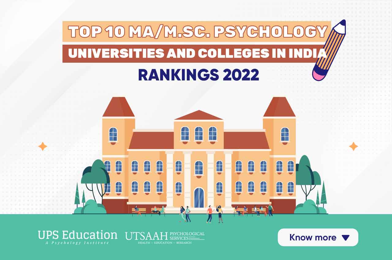 Top 10 Institutes for Masters in Psychology in India - UPS Education