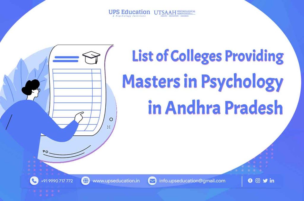 Colleges providing Masters in Psychology in Andhra Pradesh - UPS Education