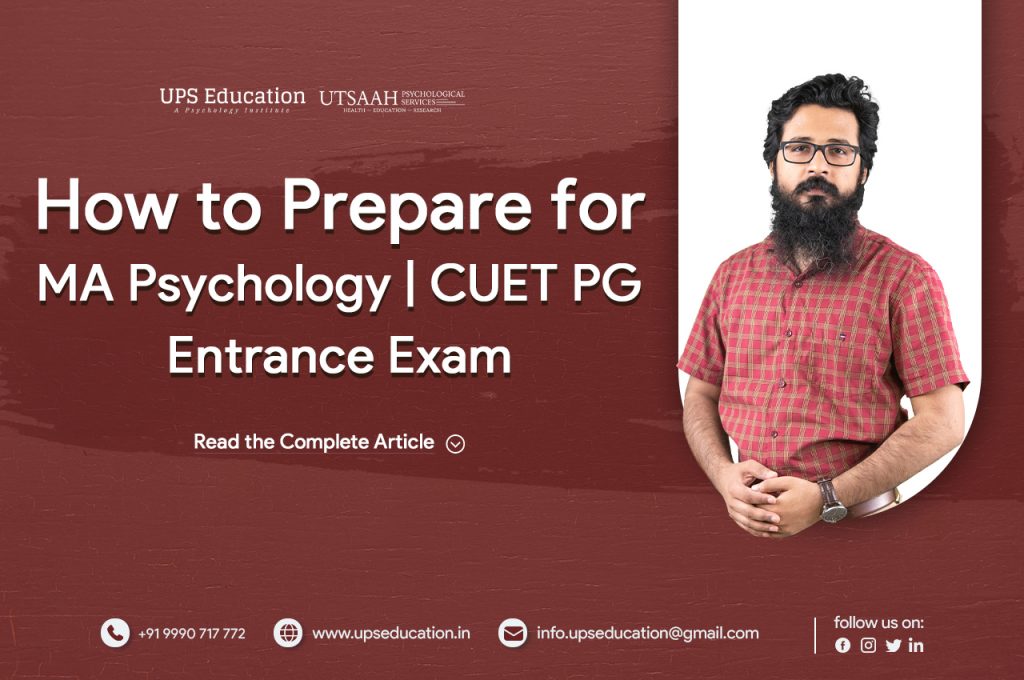 MA Psychology Entrance Preparation - UPS Education