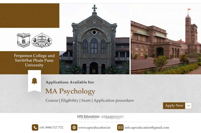 MA Psychology admission open at Fergusson College and Savitribai Phule ...
