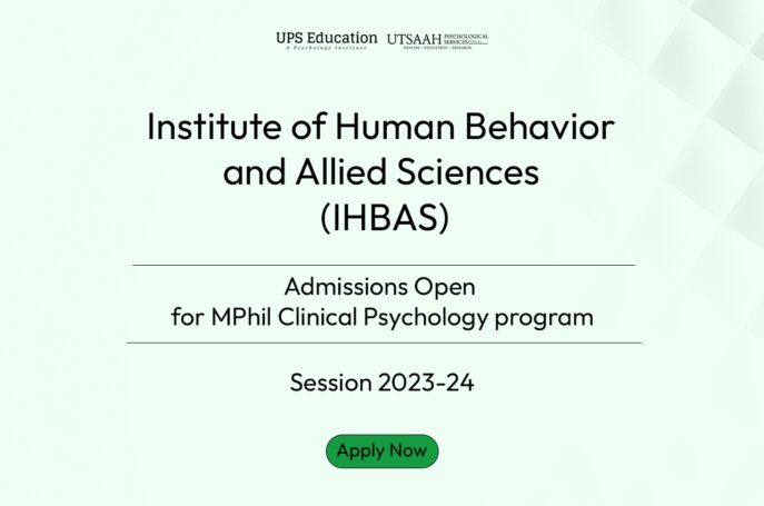 IHBAS M Phil in Clinical Psychology 2023-25 Admission