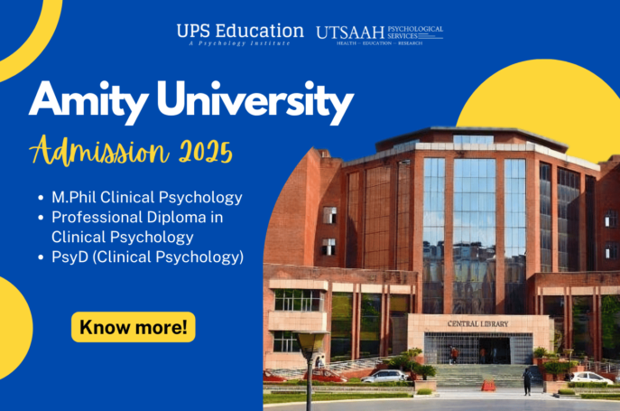 Amity University M.Phil and PsyD Clinical Psychology Admission 2025 ...