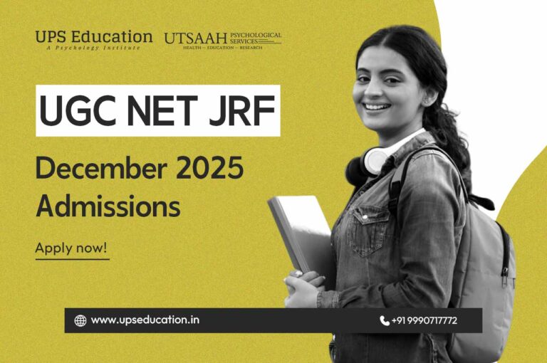 UGC NET JRF December 2025 Admissions | UPS Education
